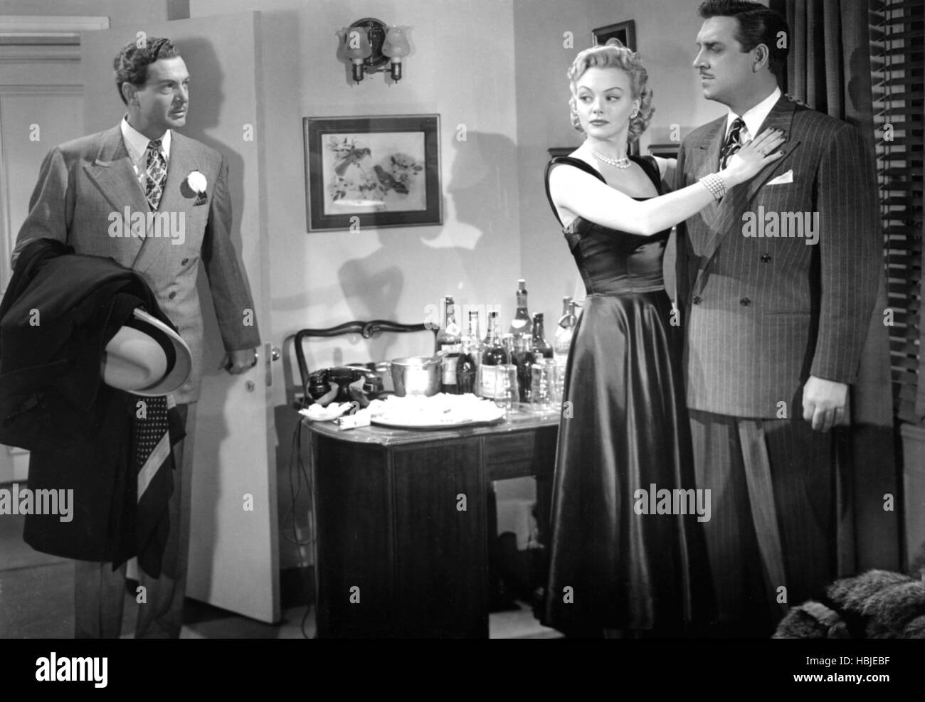 BLONDE ICE, Michael Whalen, Leslie Brooks, Robert Paige, 1948 Stock ...