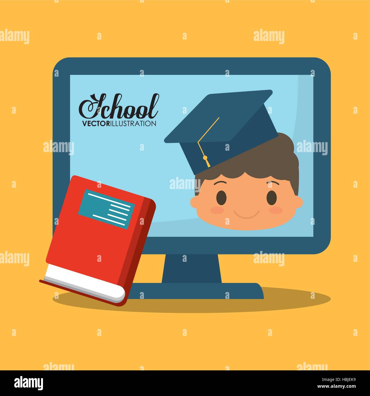 Academic Computer Cartoon