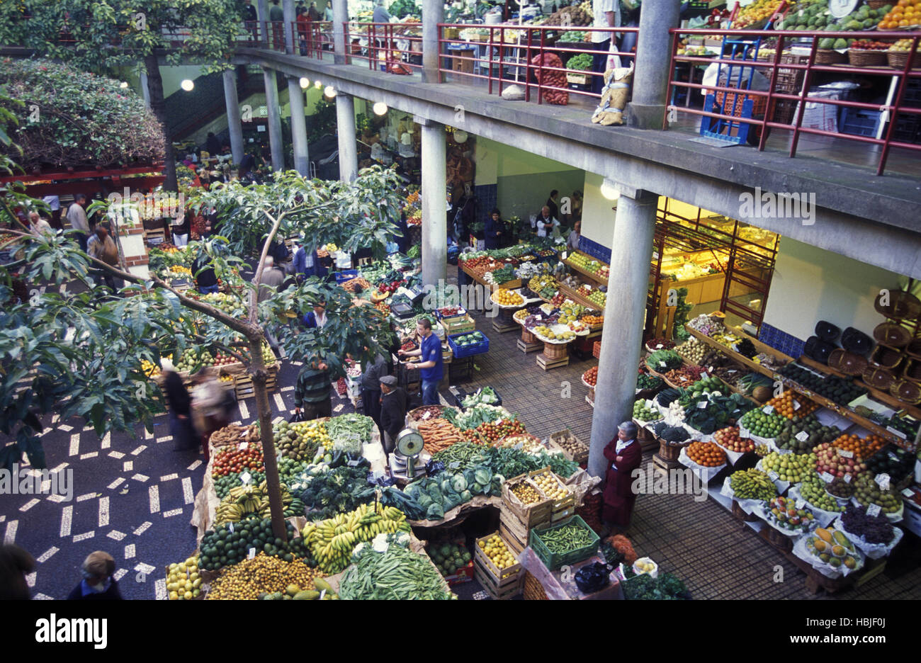 EUROPE PORTUGAL MADEIRA FUNCHAL MARKET Stock Photo - Alamy
