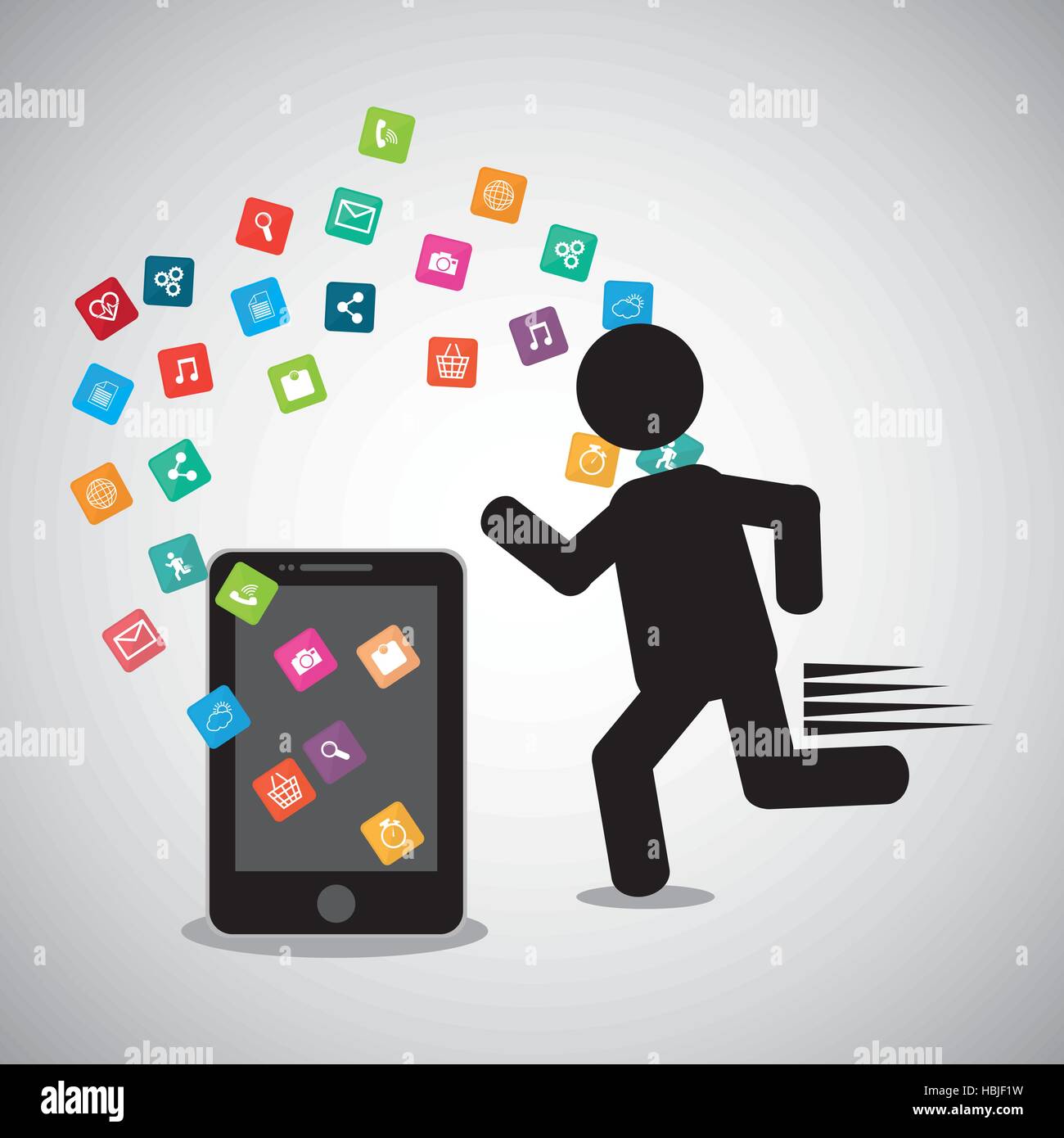 Monitor activities Stock Vector Images - Alamy