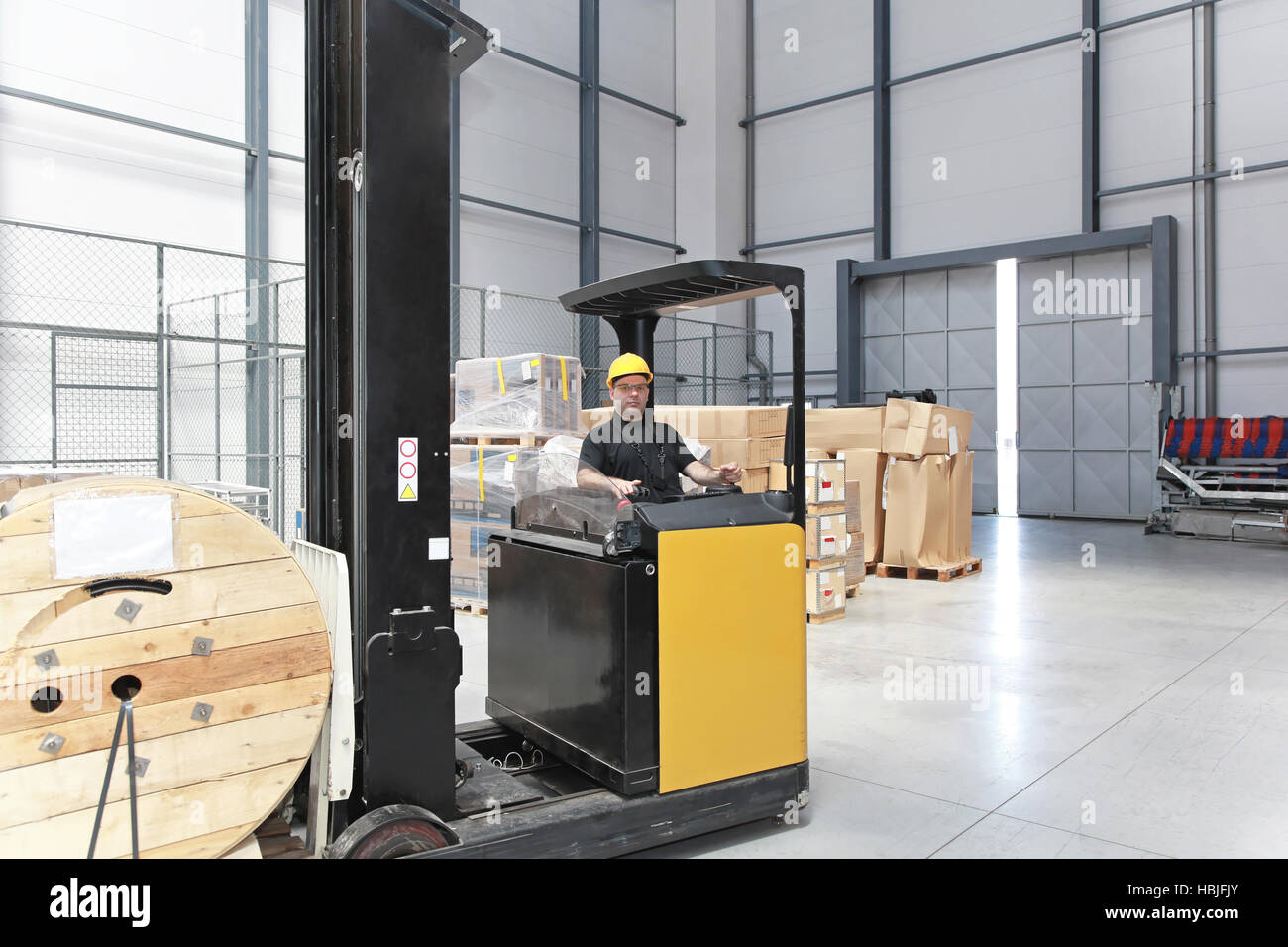 Forklift driver hi-res stock photography and images - Alamy
