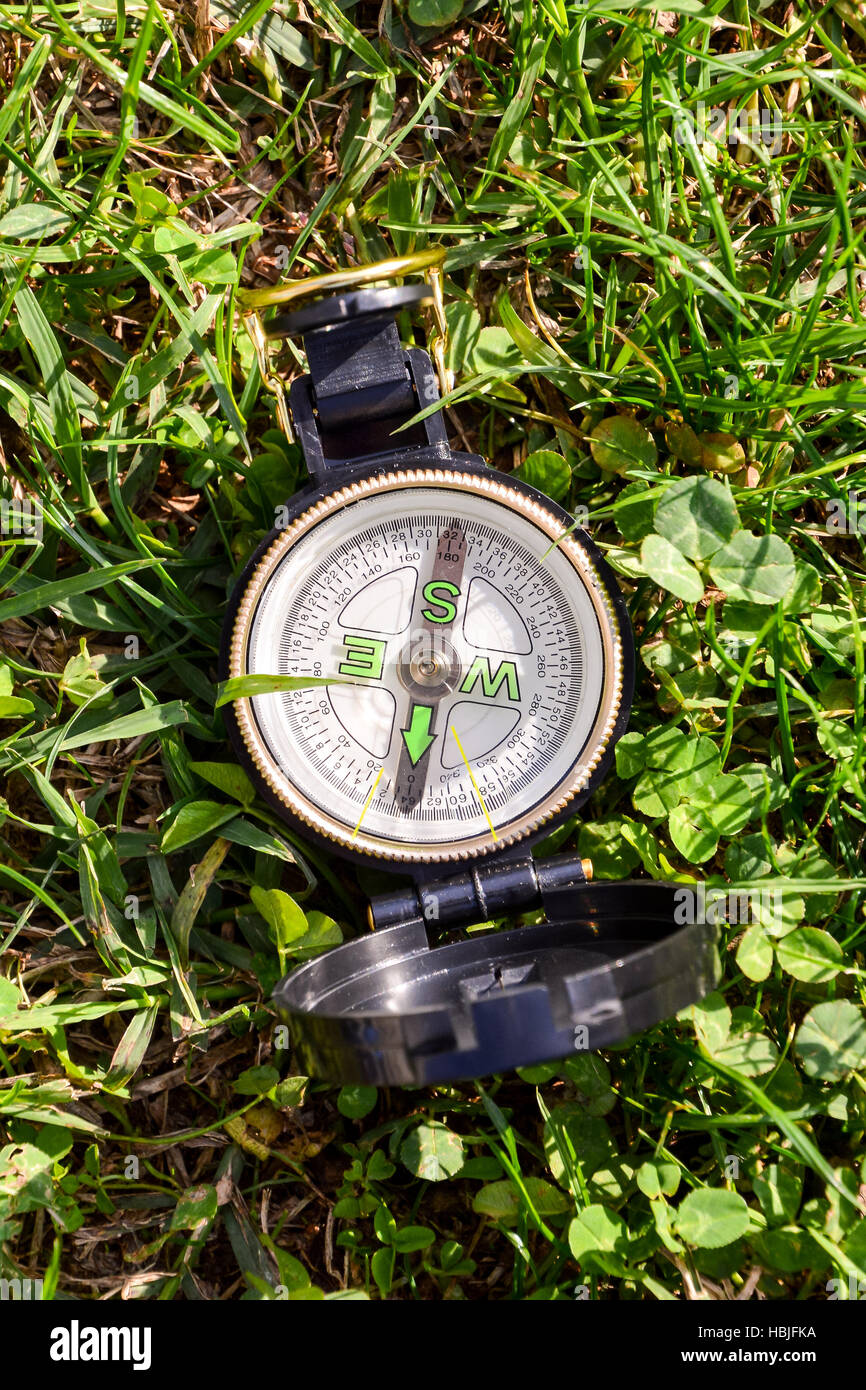 Compass Orientation Concept Stock Photo - Alamy