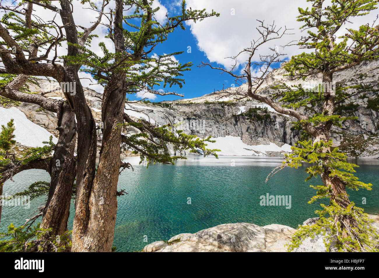 Washington state enchantment lakes hi-res stock photography and images ...