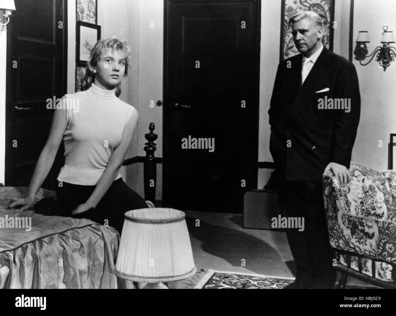 BOB LE FLAMBEUR, (aka FEVER HEAT), Isabelle Corey, Roger Duchesne, 1955 ...