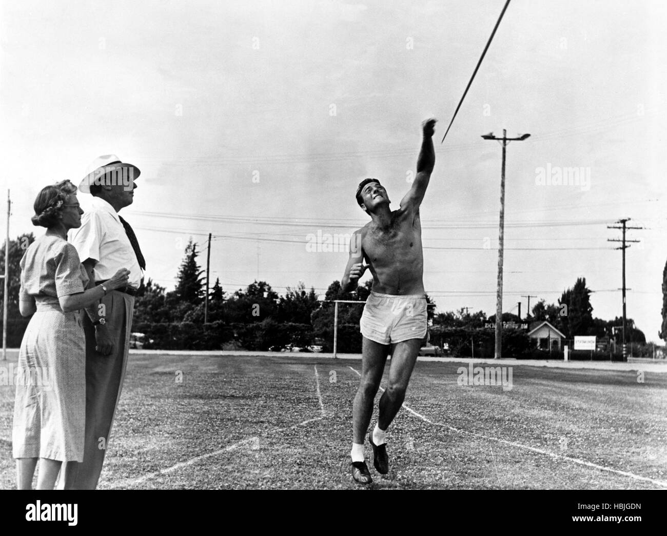 THE BOB MATHIAS STORY, Ann Doran, Howard Petrie, Bob Mathias, 1954 ...