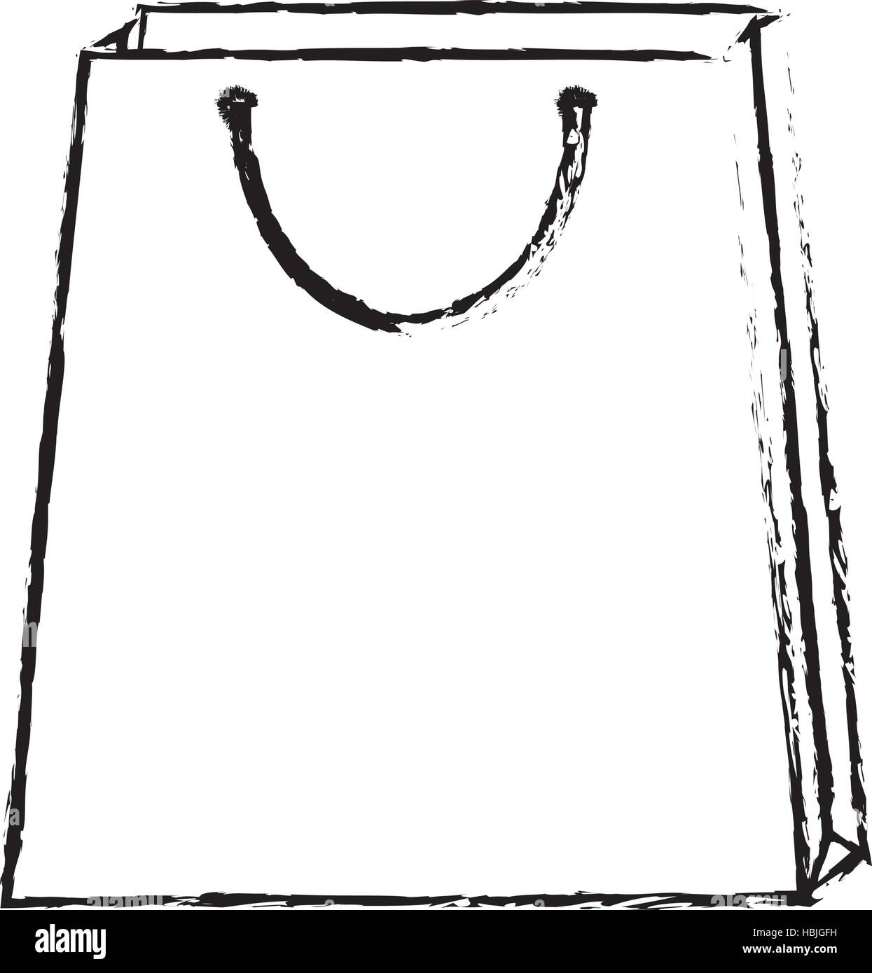 bag gift present sketch outline vector illustration eps 10 Stock Vector ...