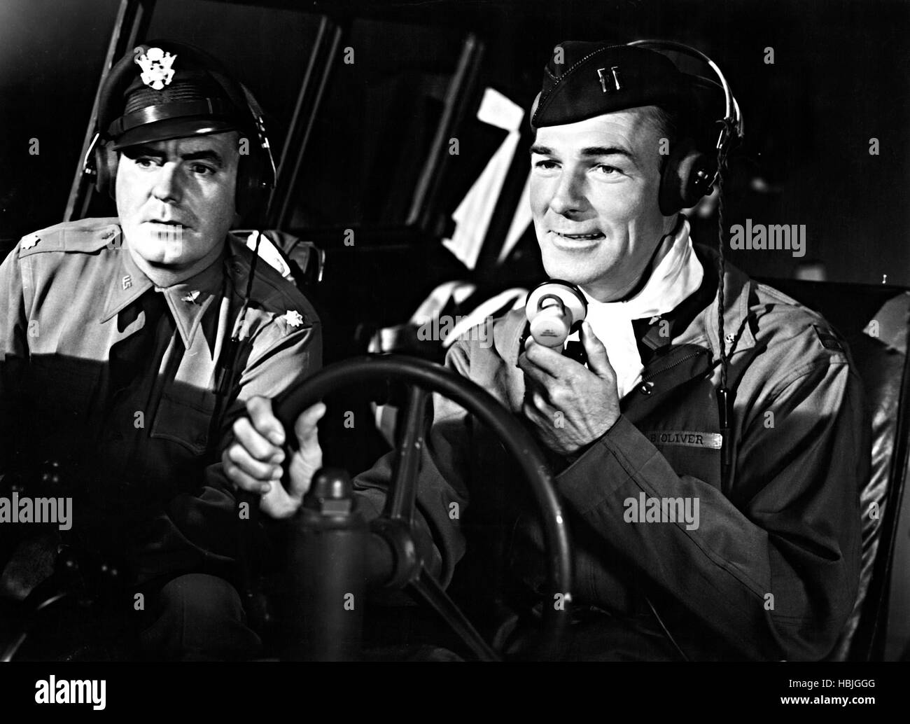 BOMBARDIER, Pat O'Brien, Randolph Scott, 1943 Stock Photo - Alamy