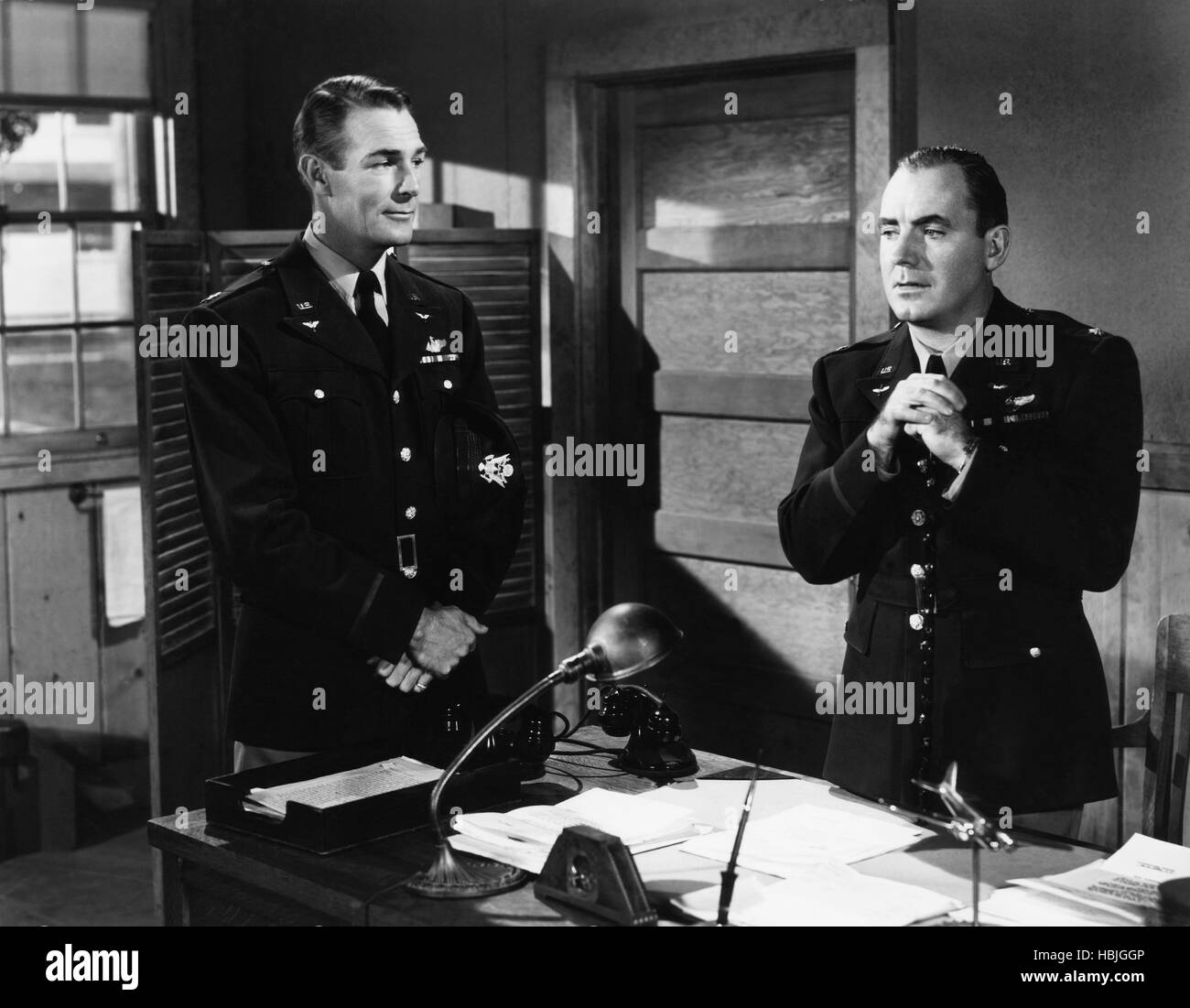 BOMBARDIER, Randolph Scott, Pat O'Brien, 1943 Stock Photo - Alamy
