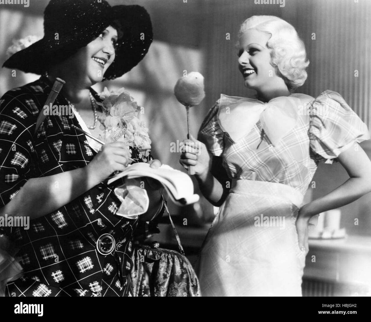 BOMBSHELL, Grace Hayle, Jean Harlow, 1933 Stock Photo - Alamy
