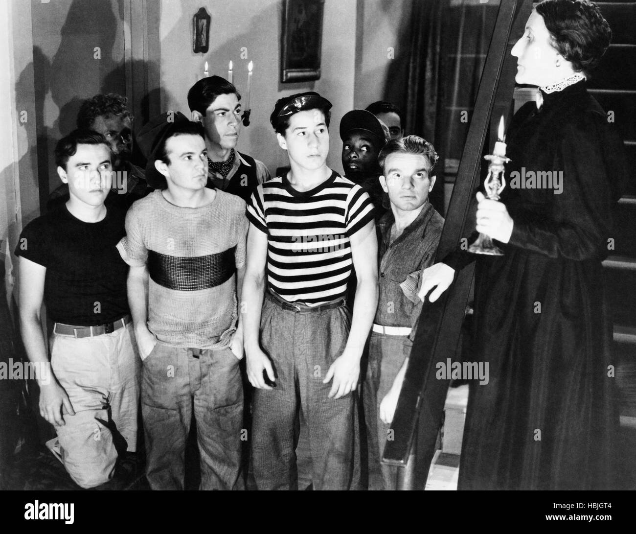 BOYS OF THE CITY, from left, Eugene Francis, Leo Gorcey, Donald Haines ...