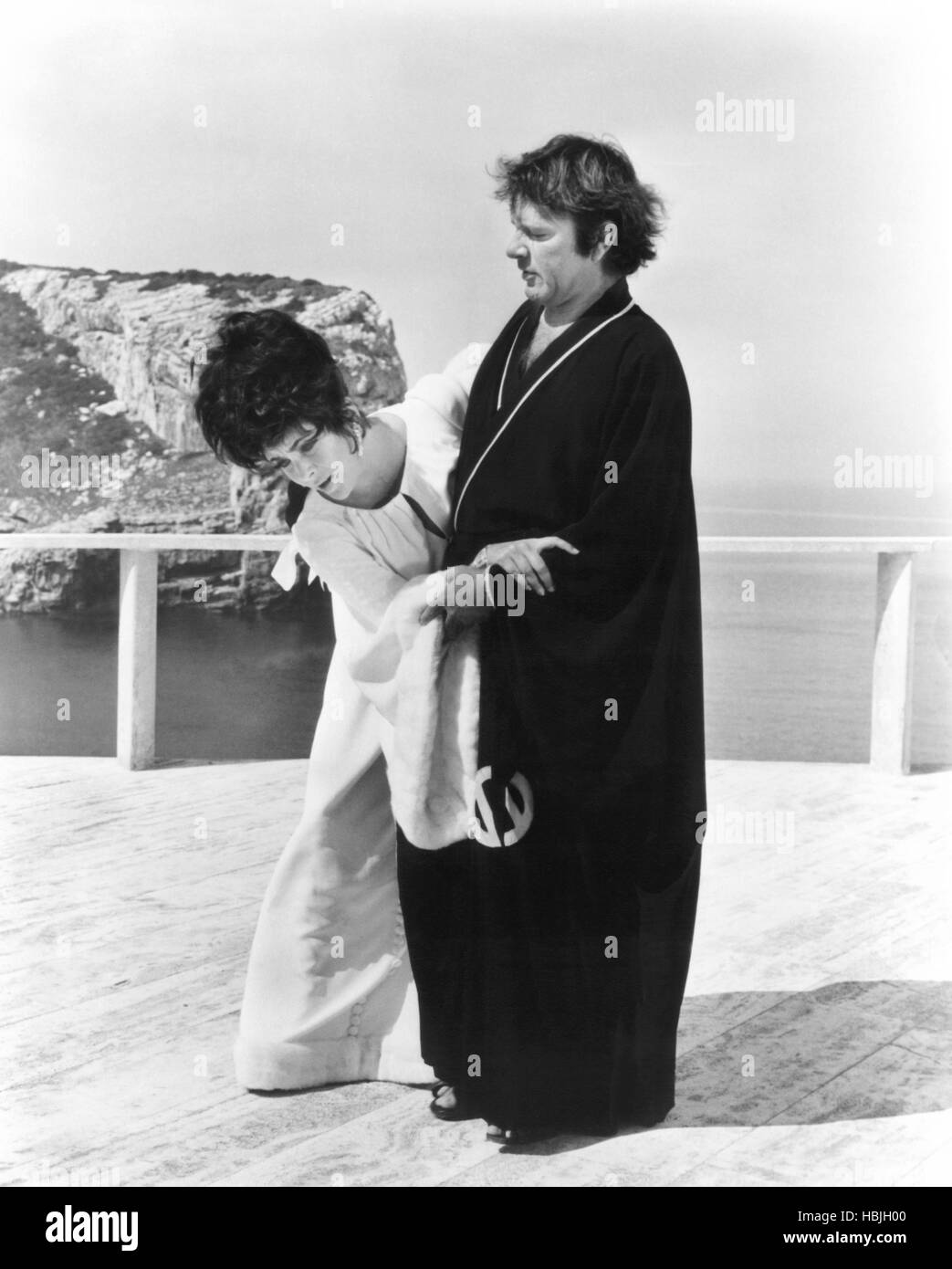 BOOM!, from left: Elizabeth Taylor, Richard Burton, 1968 Stock Photo ...