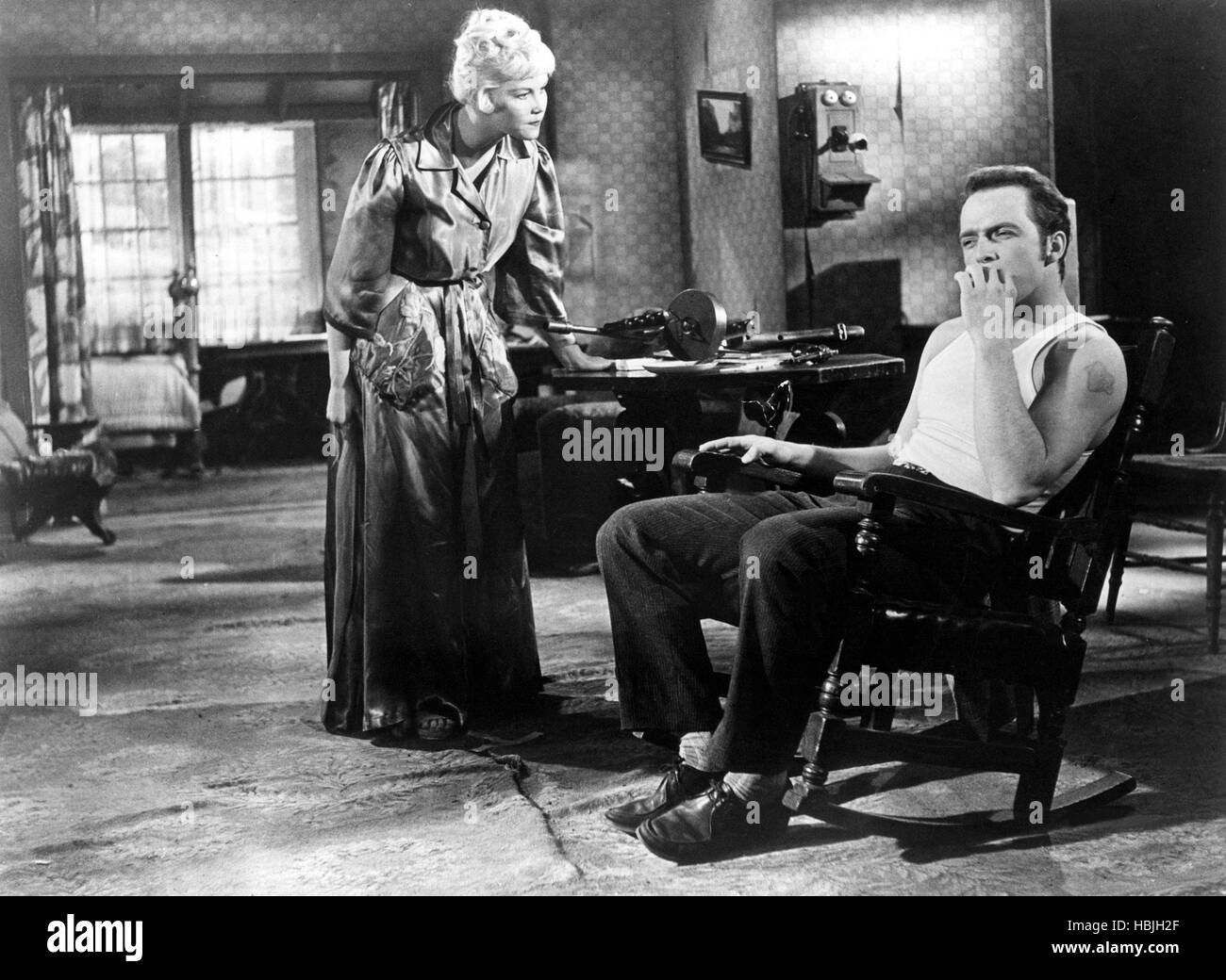 THE BONNIE PARKER STORY, 1958, Dorothy Provine & Jack Hogan Stock Photo ...