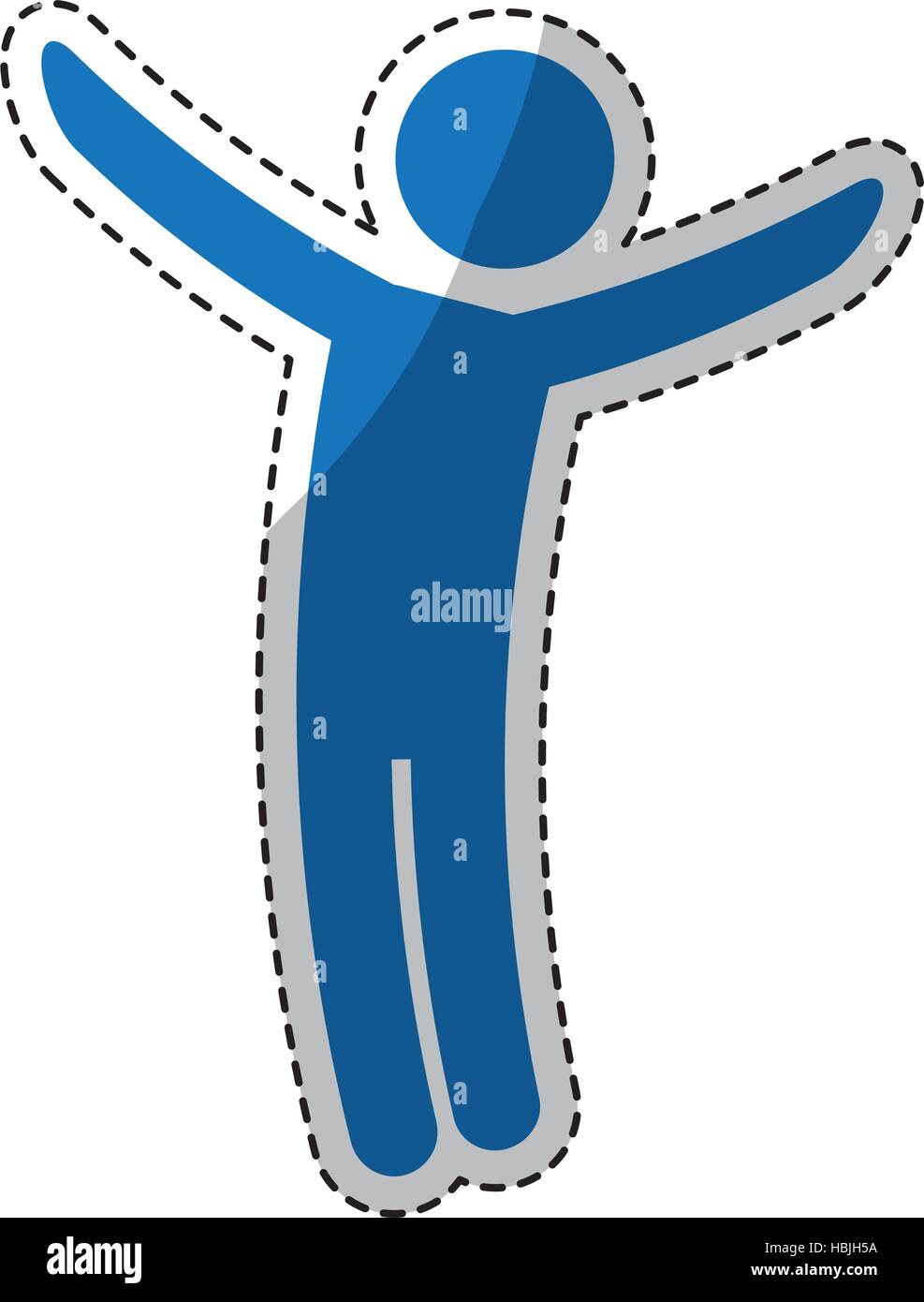 man abstract icon image vector illustration design Stock Vector Image ...