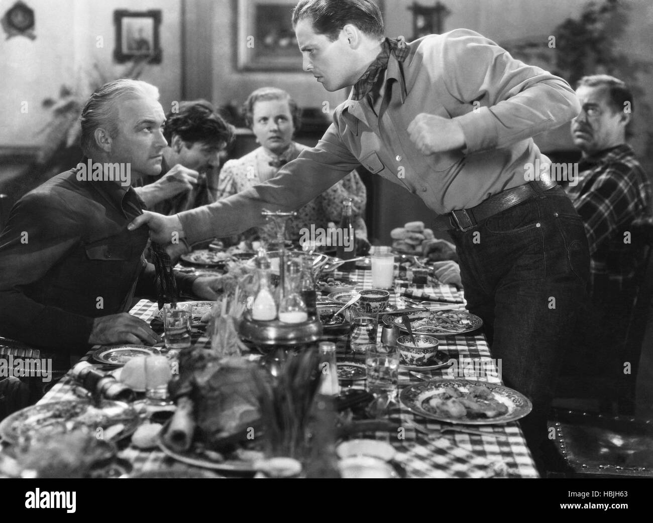 BORDERLAND, first, third, fourth and fifth from left: William Boyd ...