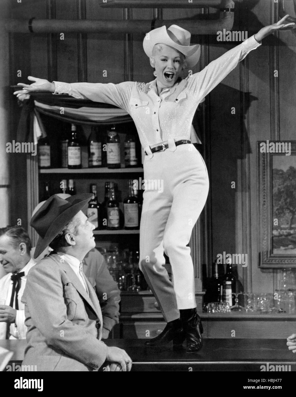 BORN RECKLESS, Tom Duggan, Mamie Van Doren, 1958 Stock Photo - Alamy