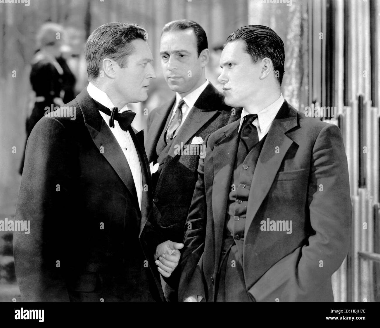 BORN RECKLESS, Edmund Lowe, Ben Bard (back), Warren Hymer, 1930, (c ...