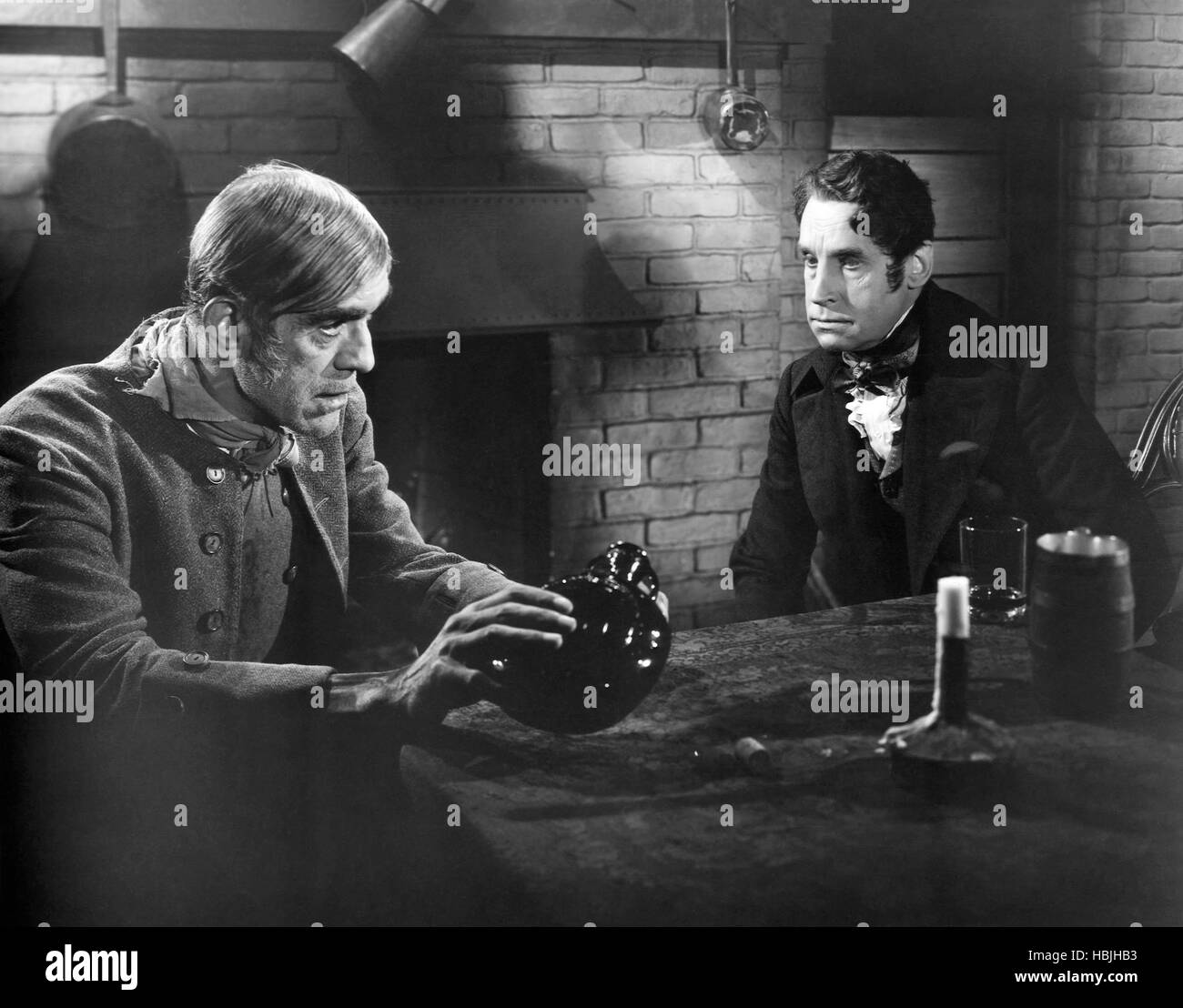 THE BODY SNATCHER, Boris Karloff, Henry Daniell, 1945 Stock Photo - Alamy