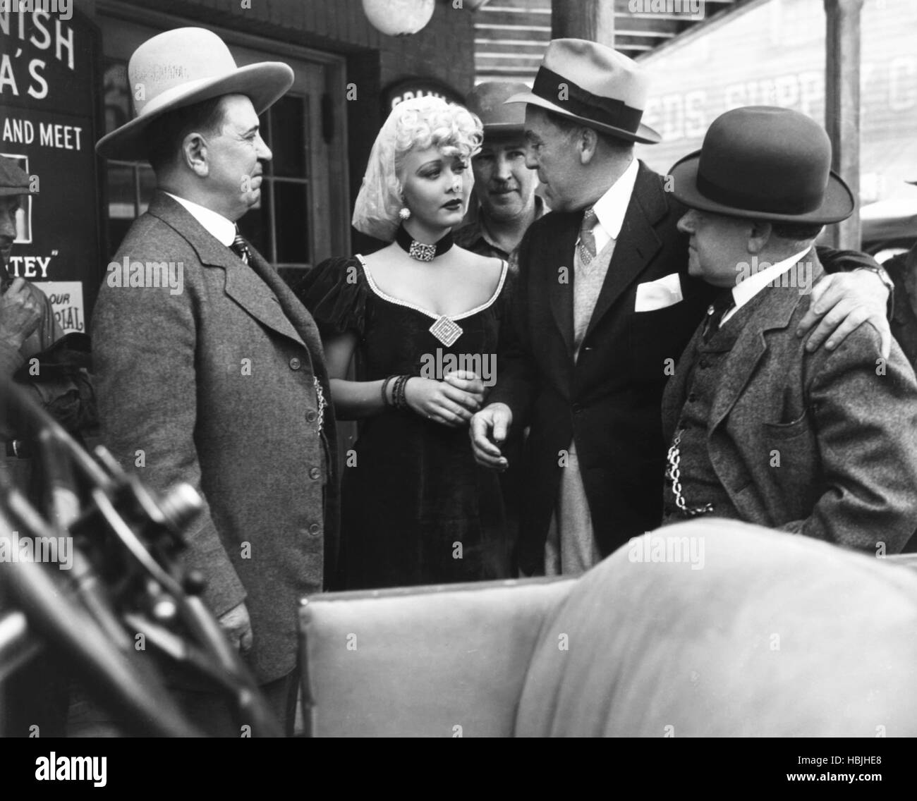 BOOM TOWN, front from left: Horace Murphy, Marion Martin, director Jack ...