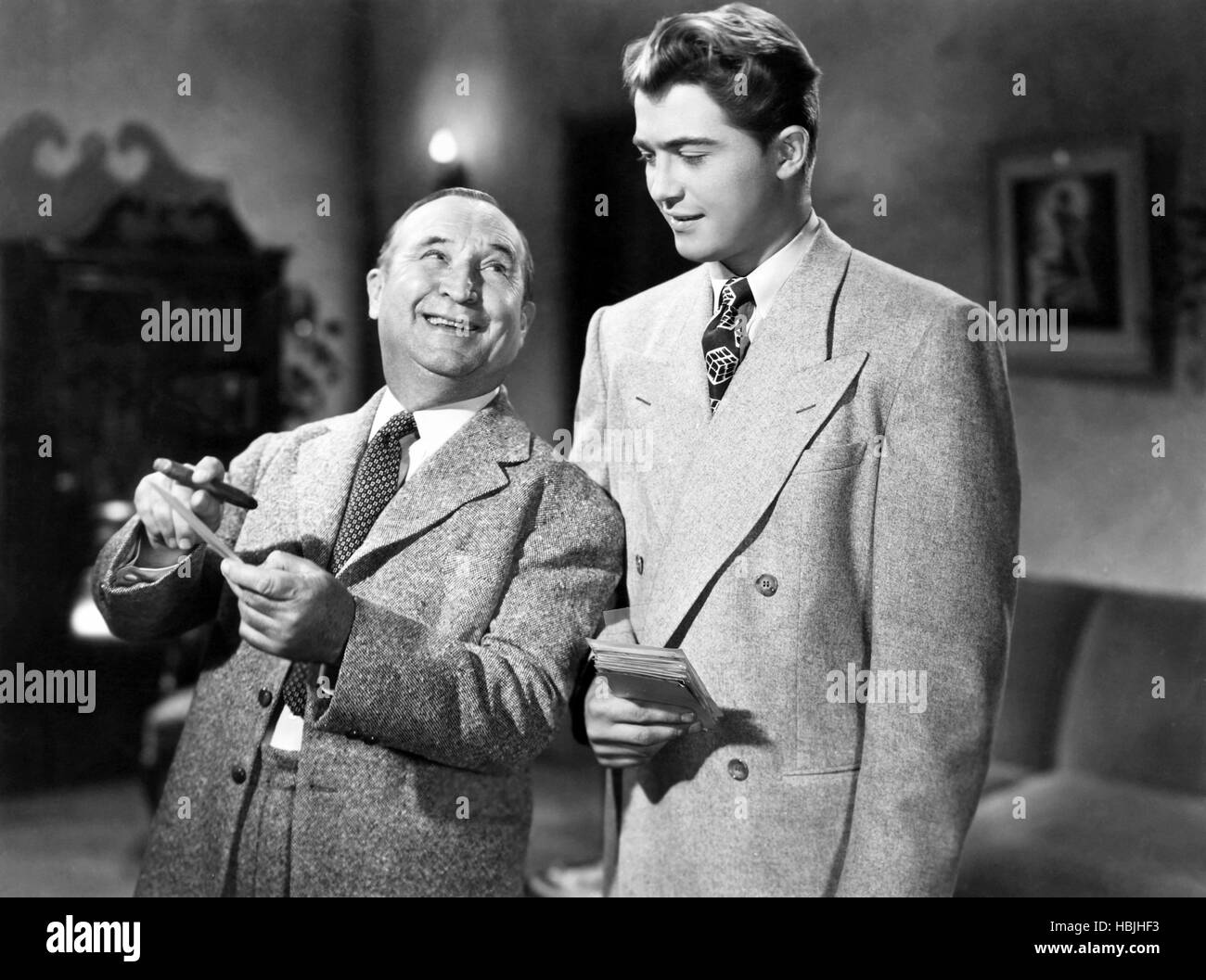 BORN TO SPEED, from left, Frank Orth, Johnny Sands, 1947 Stock Photo ...