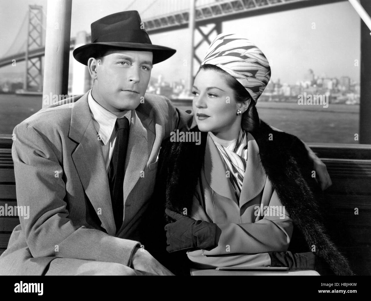 BORN TO KILL, from left: Lawrence Tierney, Claire Trevor, 1947 Stock Photo - Alamy