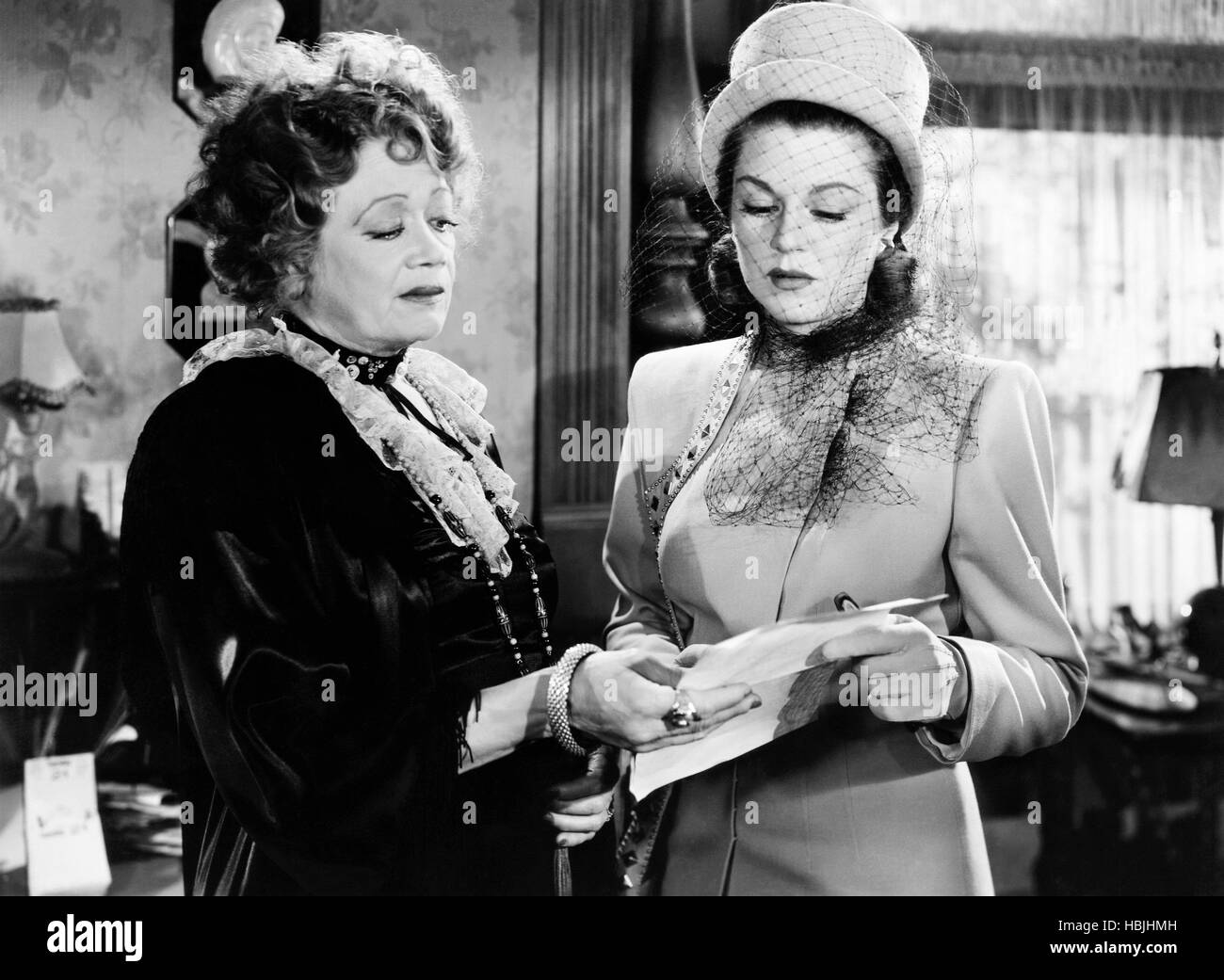 BORN TO KILL, from left: Esther Howard, Claire Trevor 1947 Stock Photo ...