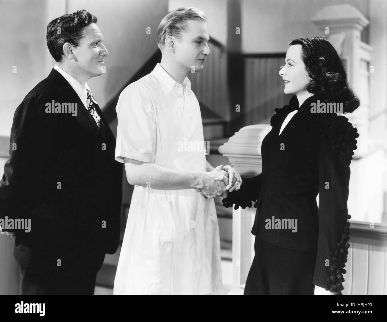 I TAKE THIS WOMAN, from left, Spencer Tracy, Dalies Frantz, Hedy Lamarr ...