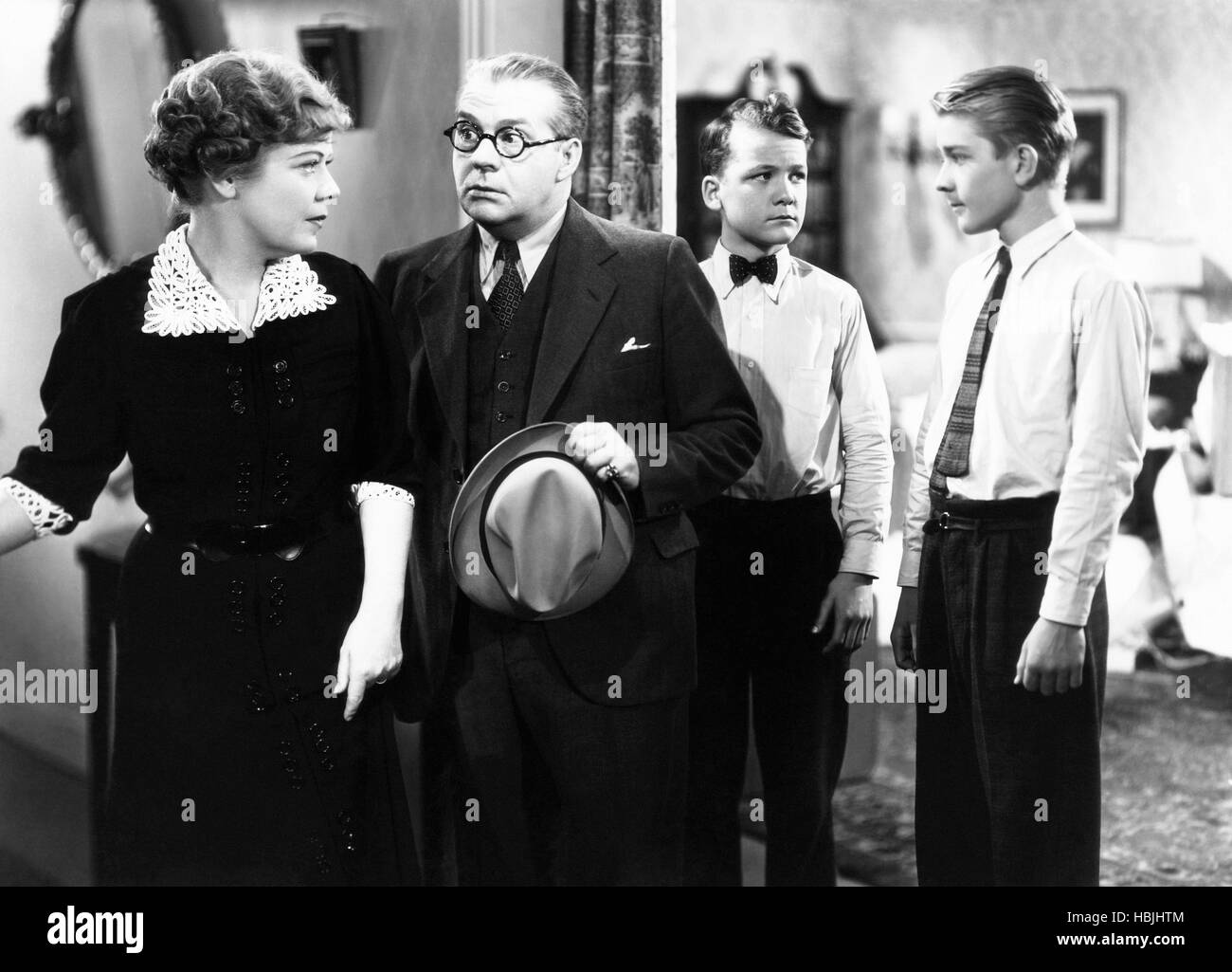 BORROWING TROUBLE, from left, Spring Byington, Jed Prouty, George ...