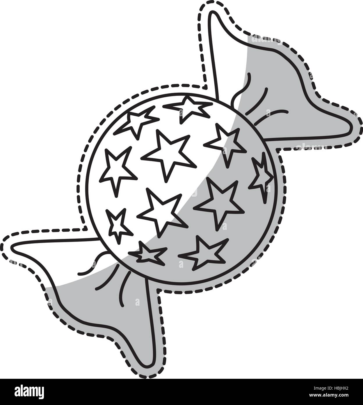 wrapped candy icon image vector illustration design Stock Vector Image ...