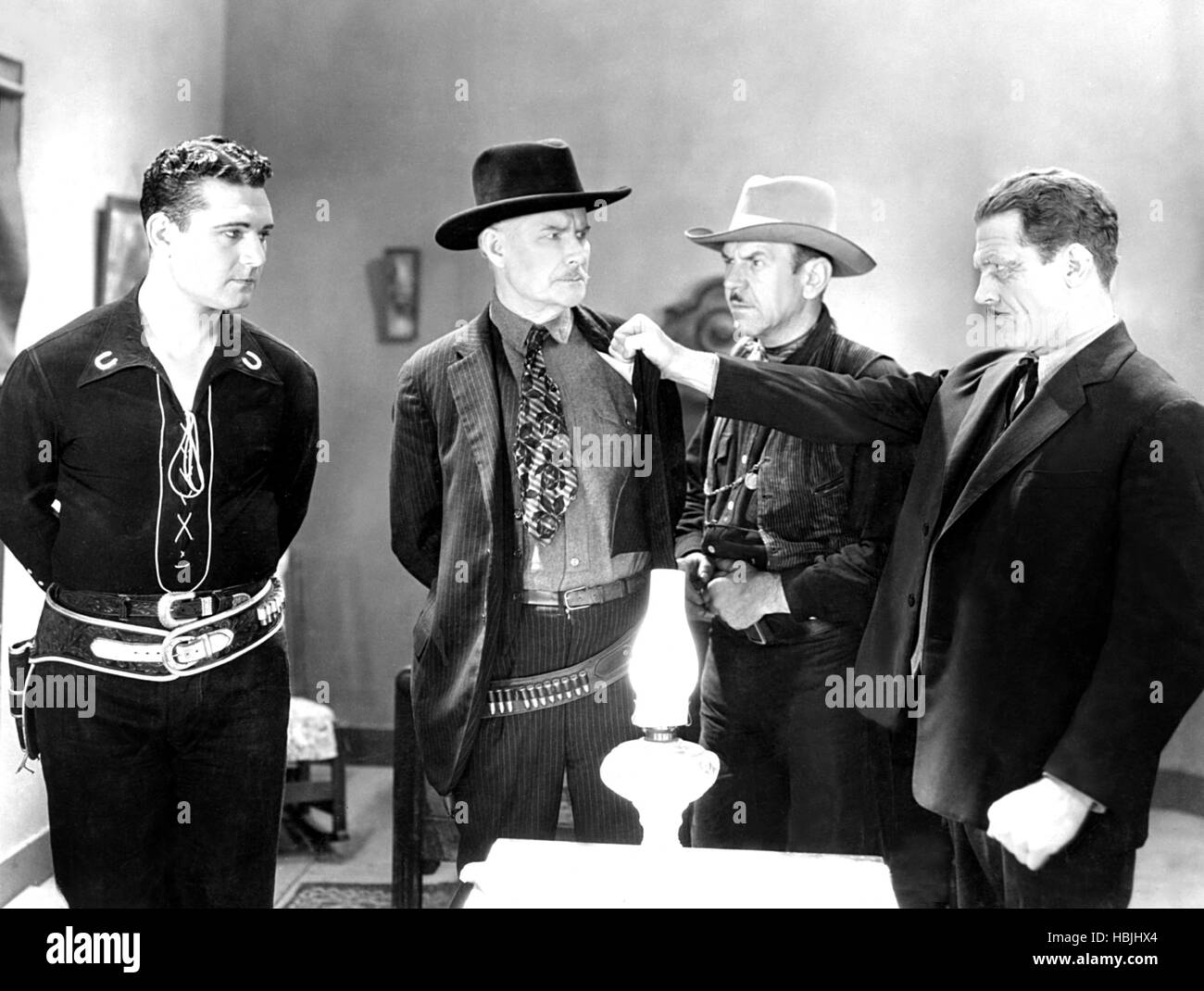 BORDER VENGEANCE, far left: Reb Russell, 1935 Stock Photo - Alamy