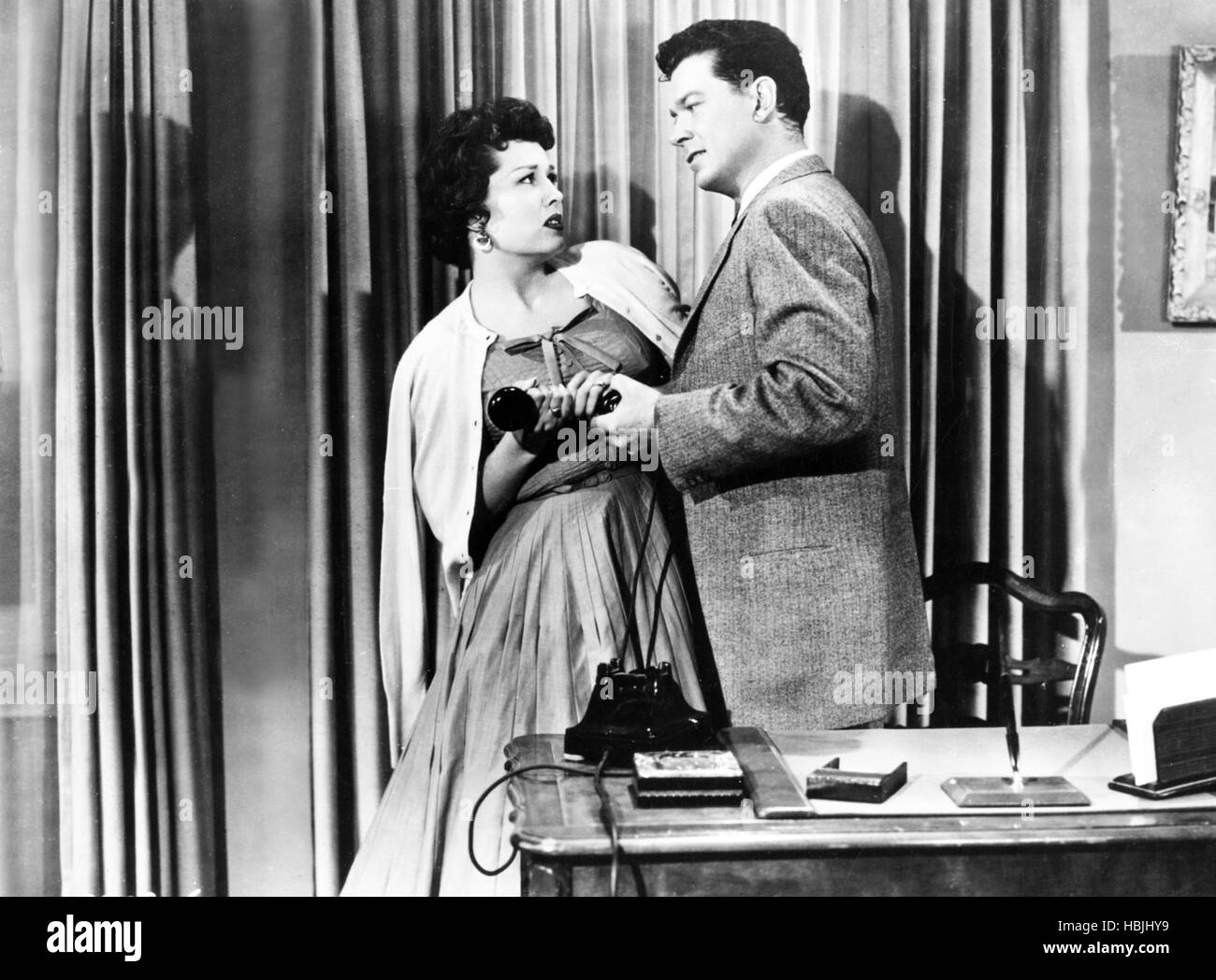 BOBBY WARE IS MISSING, l-r: Jean Willes, Arthur Franz, 1955 Stock Photo ...