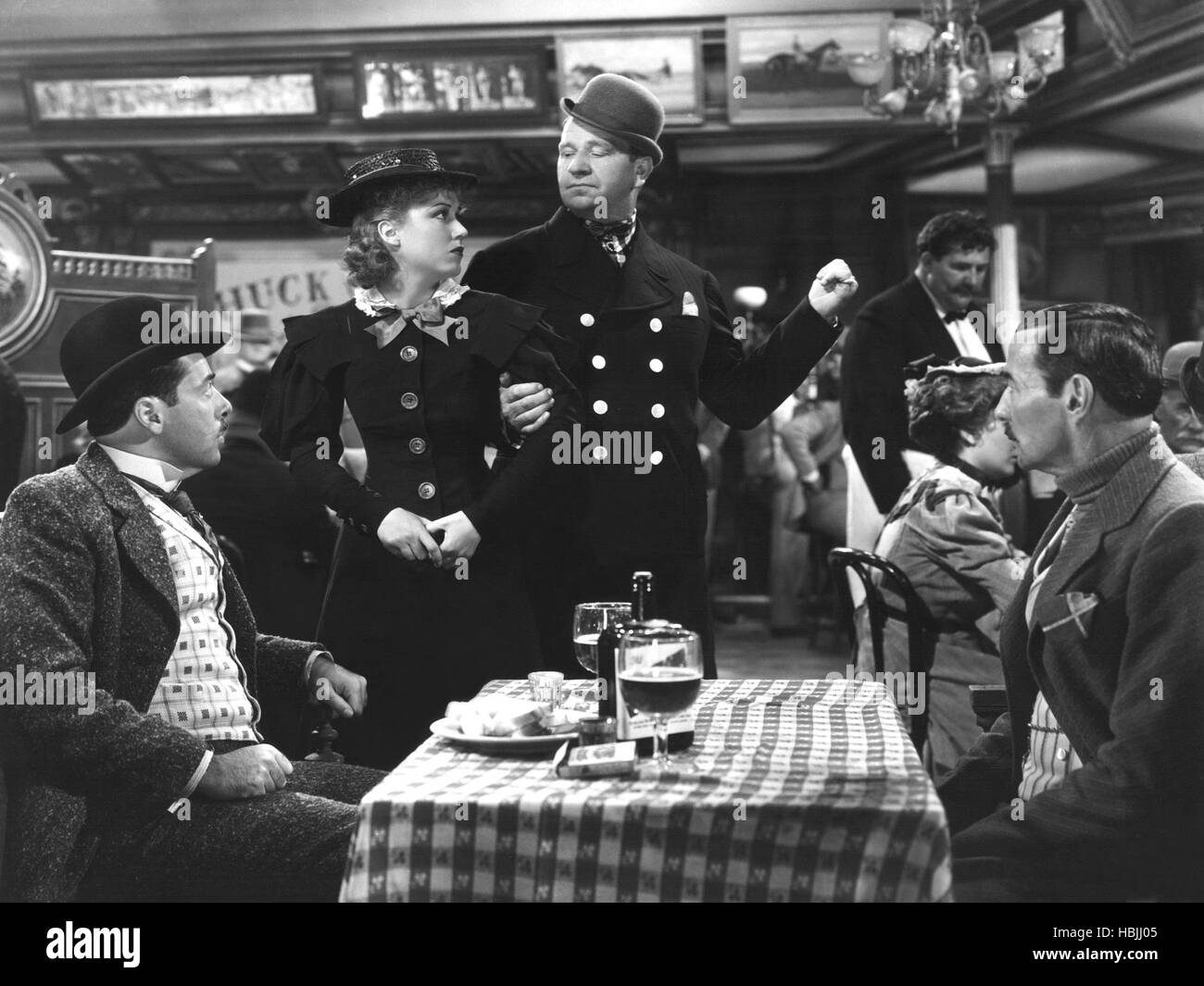 THE BOWERY, Harold Huber, Fay Wray, Wallace Beery, 1933, TM and ...