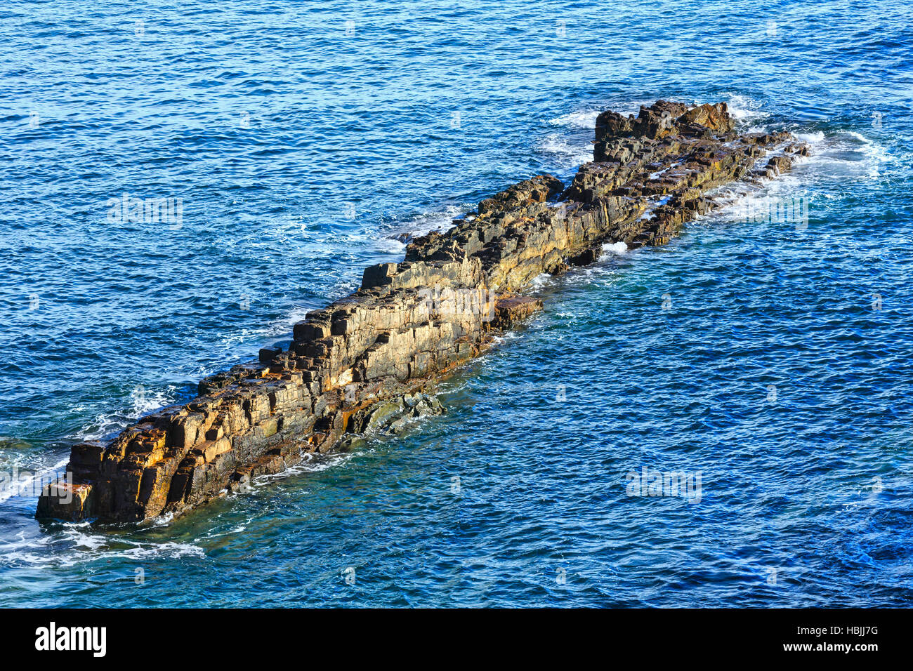 Atlantic Ocean coastline landscape (Spain Stock Photo - Alamy