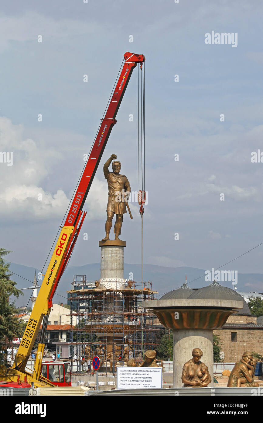 Filip II Statue Stock Photo - Alamy