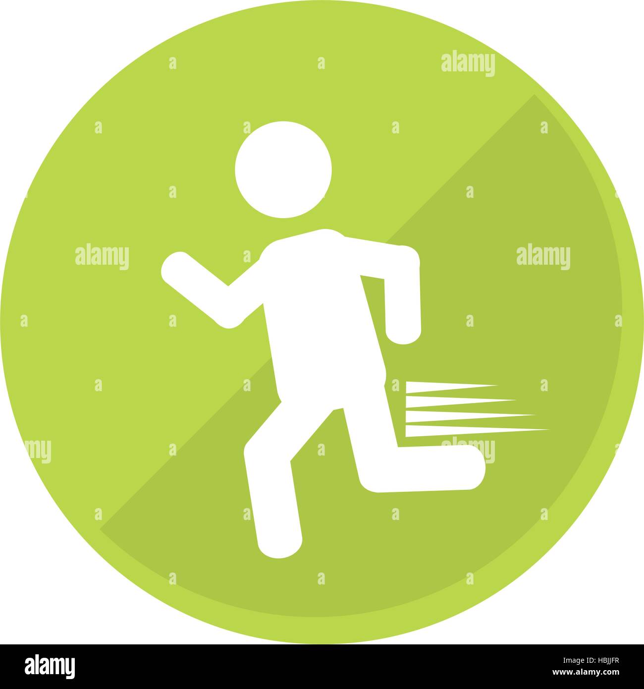 running pictogram icon image vector illustration design Stock Vector ...