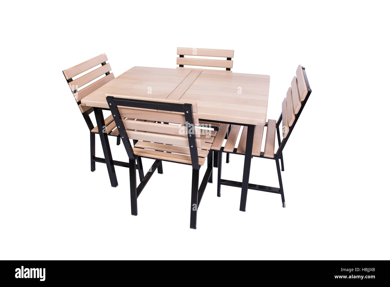 Set of kitchen furniture isolated on white Stock Photo - Alamy