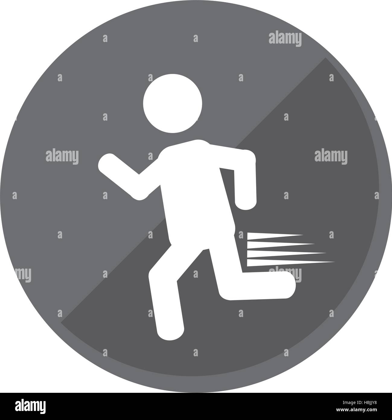 running pictogram icon image vector illustration design Stock Vector ...