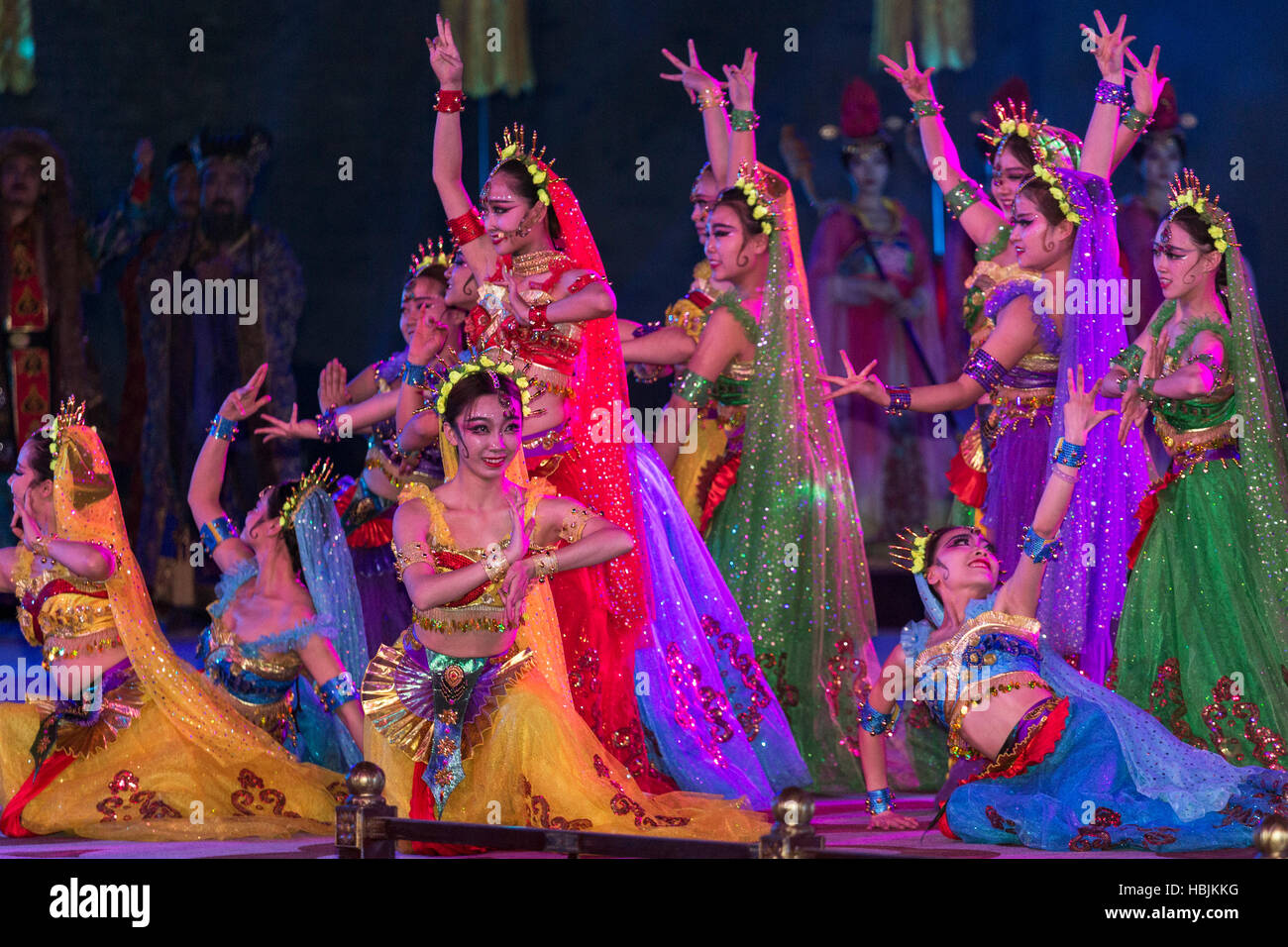 Xian evening show hi-res stock photography and images - Alamy