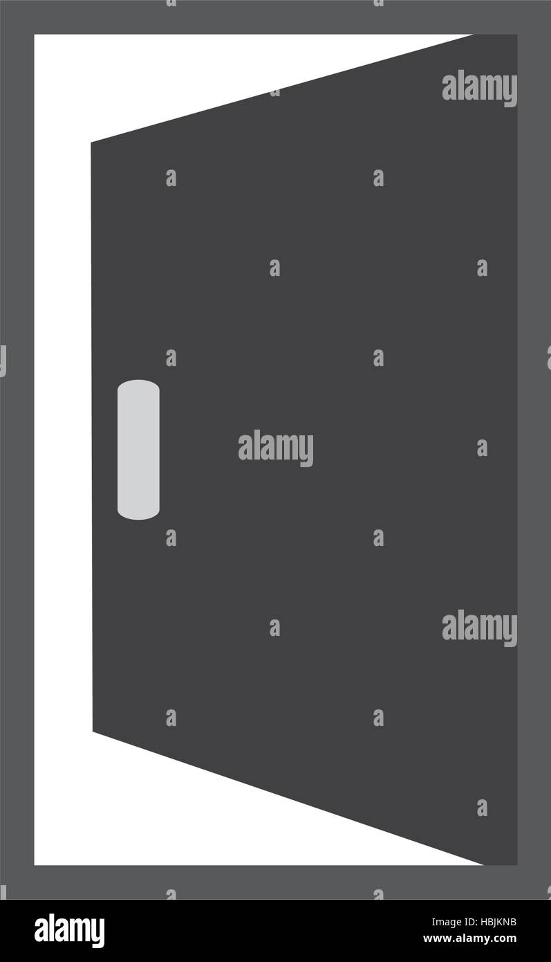 open door icon image Stock Vector Image & Art - Alamy