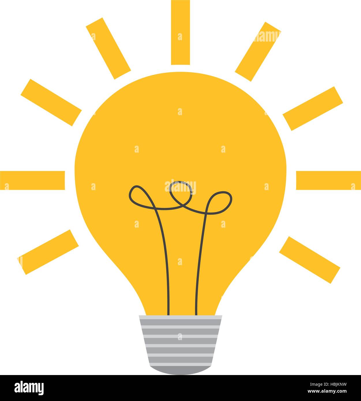 regular lightbulb icon image Stock Vector Image & Art - Alamy