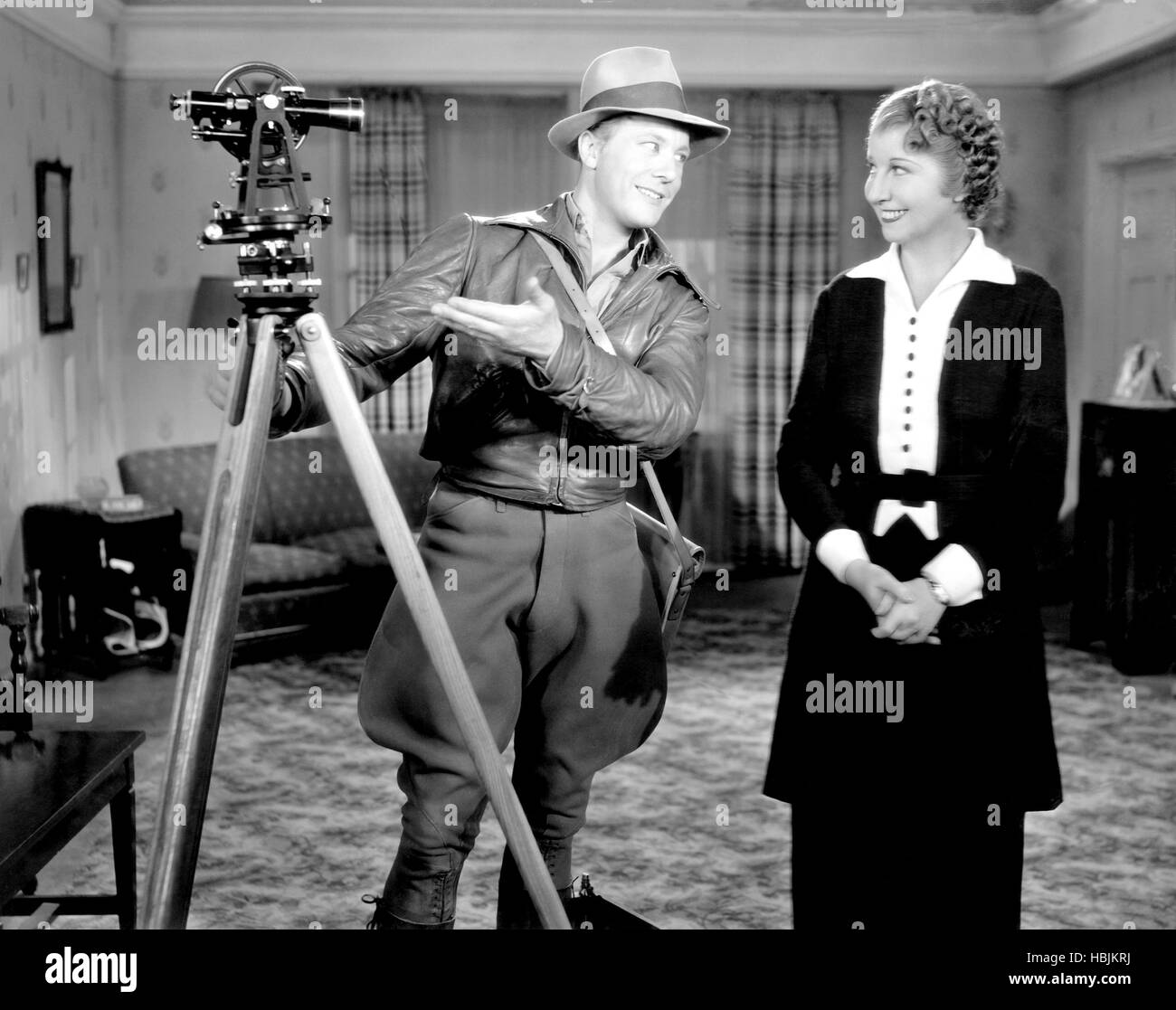 THE BRIDE WALKS OUT, Gene Raymond, Helen Broderick, 1936 Stock Photo ...