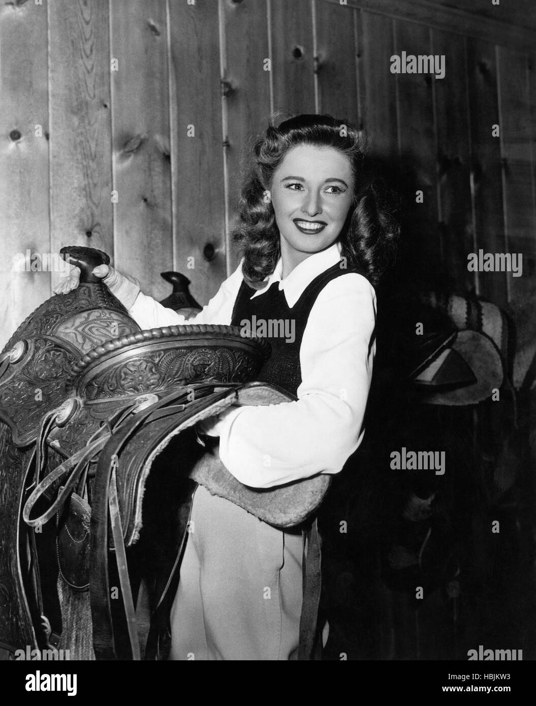 THE BRIDE WORE BOOTS, Barbara Stanwyck, 1946 Stock Photo - Alamy
