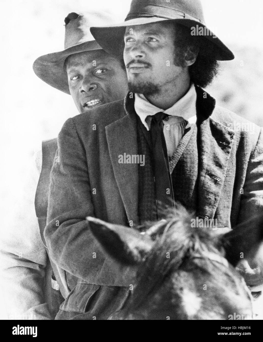 BUCK AND THE PREACHER, from left: Sidney Poitier, Harry Belafonte, 1972 ...