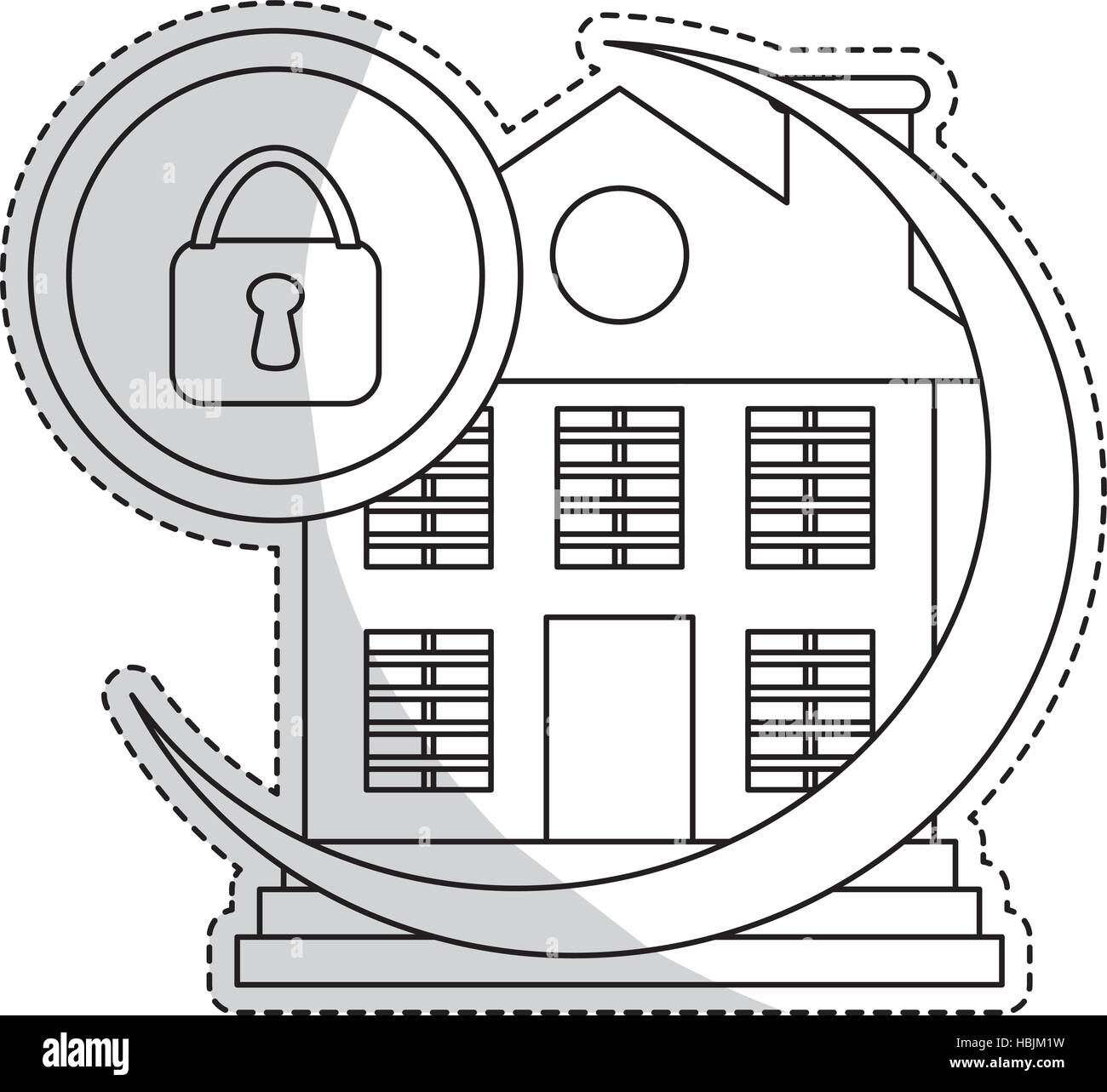 house security icon image Stock Vector Image & Art - Alamy