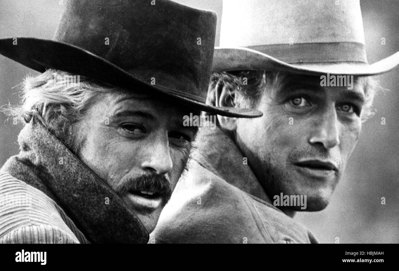 BUTCH CASSIDY AND THE SUNDANCE KID, Robert Redford, Paul Newman, 1969 ...