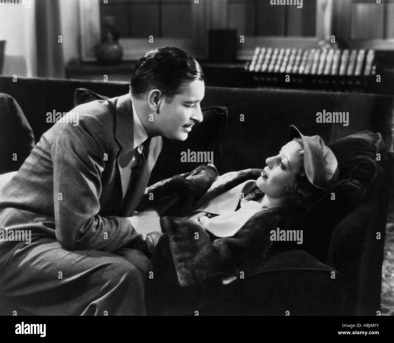 BULLDOG DRUMMOND STRIKES BACK, From left: Ronald Colman, Loretta Young ...