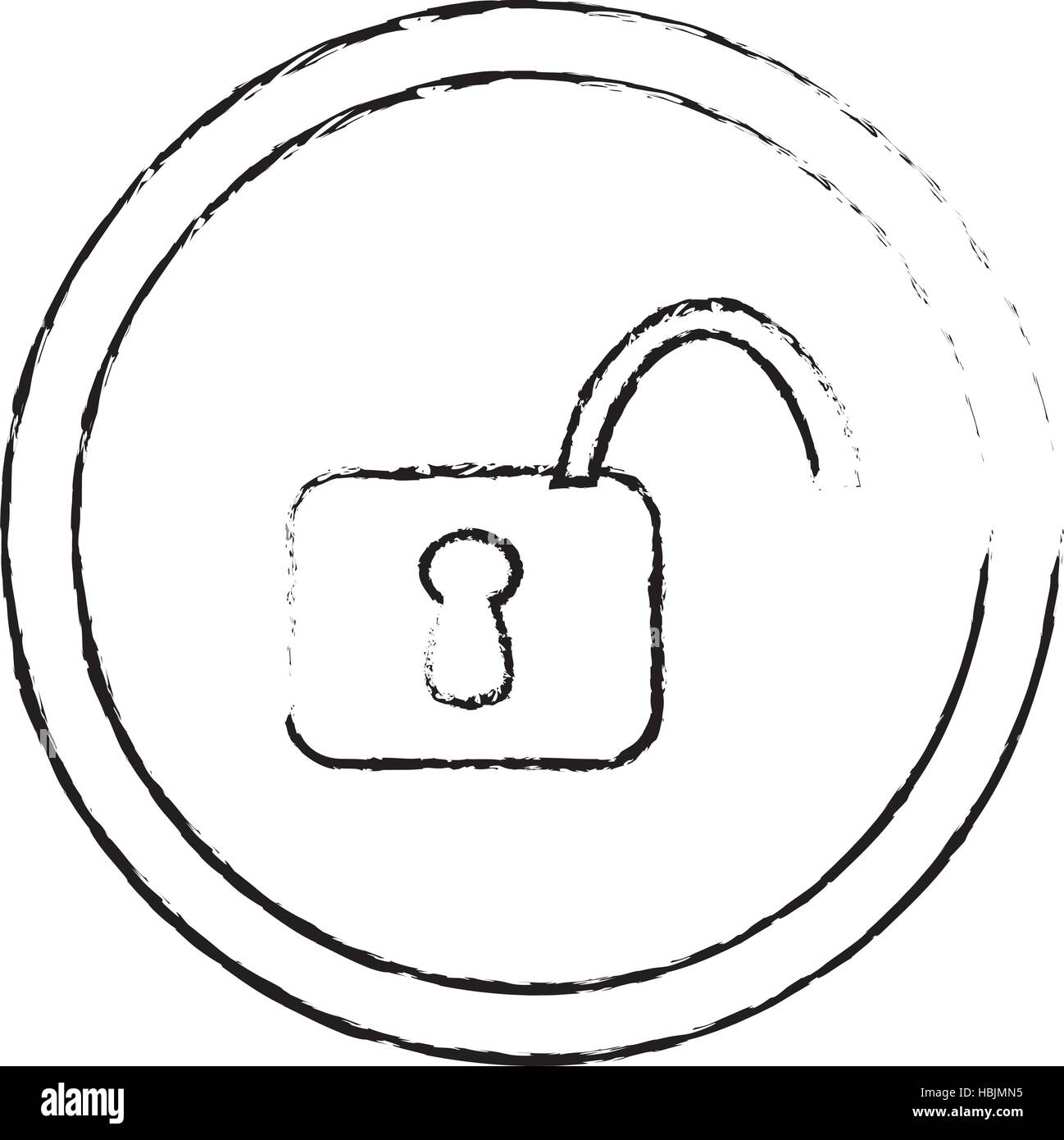 safety lock icon image Stock Vector Image & Art - Alamy