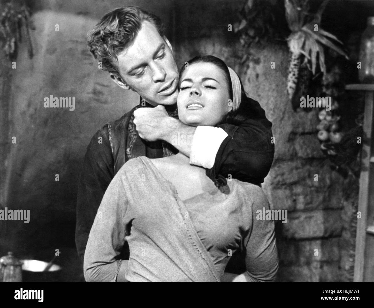 THE BURNING HILLS, Skip Homeier, Natalie Wood, 1956 Stock Photo - Alamy