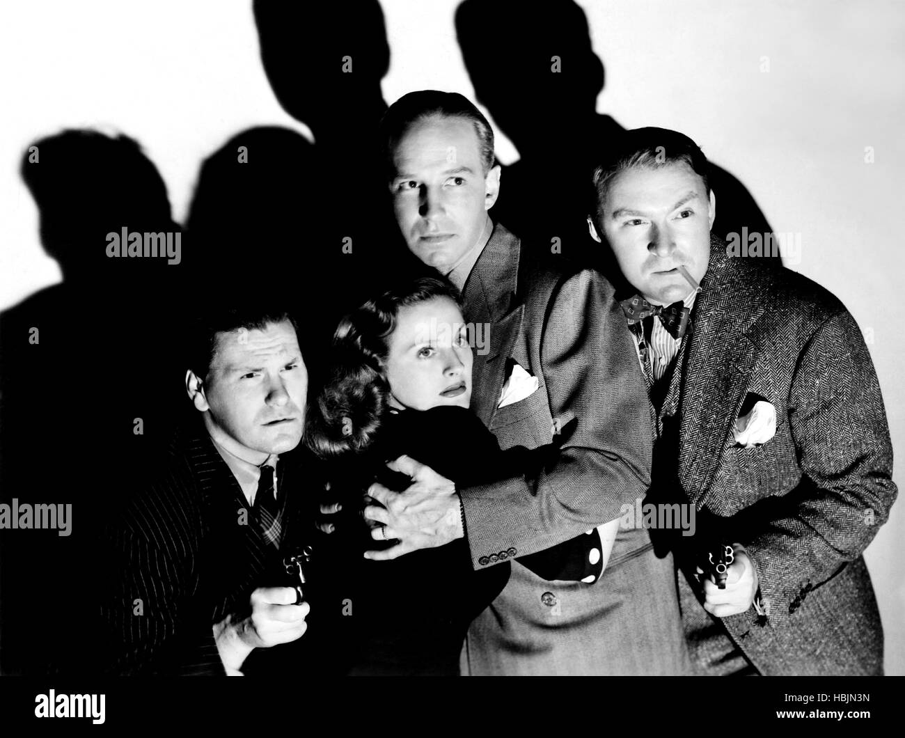 BUY ME THAT TOWN, from left, Warren Hymer, Constance Moore, Lloyd Nolan ...