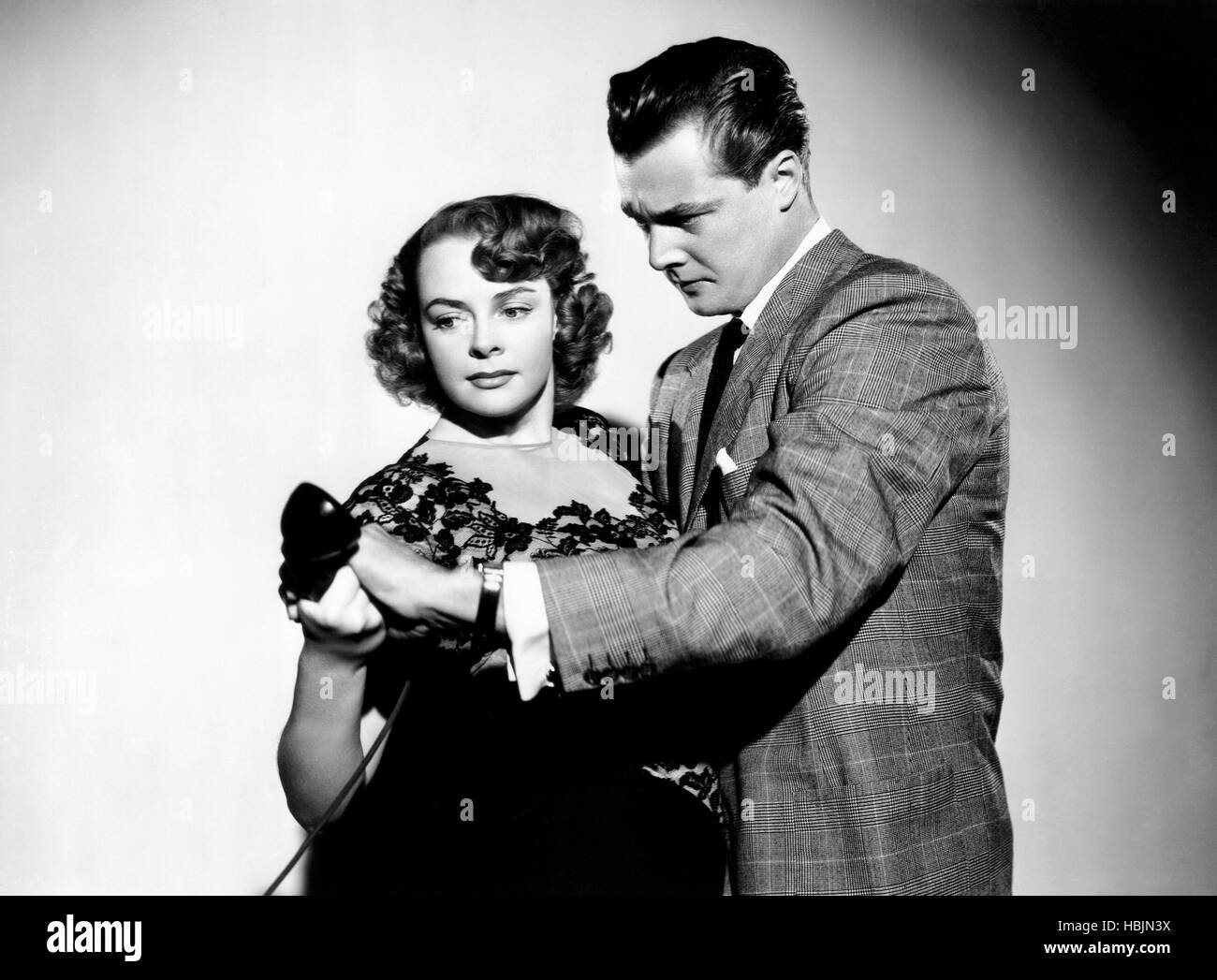 BURY ME DEAD, from left, June Lockhart, Mark Daniels, 1947 Stock Photo - Alamy