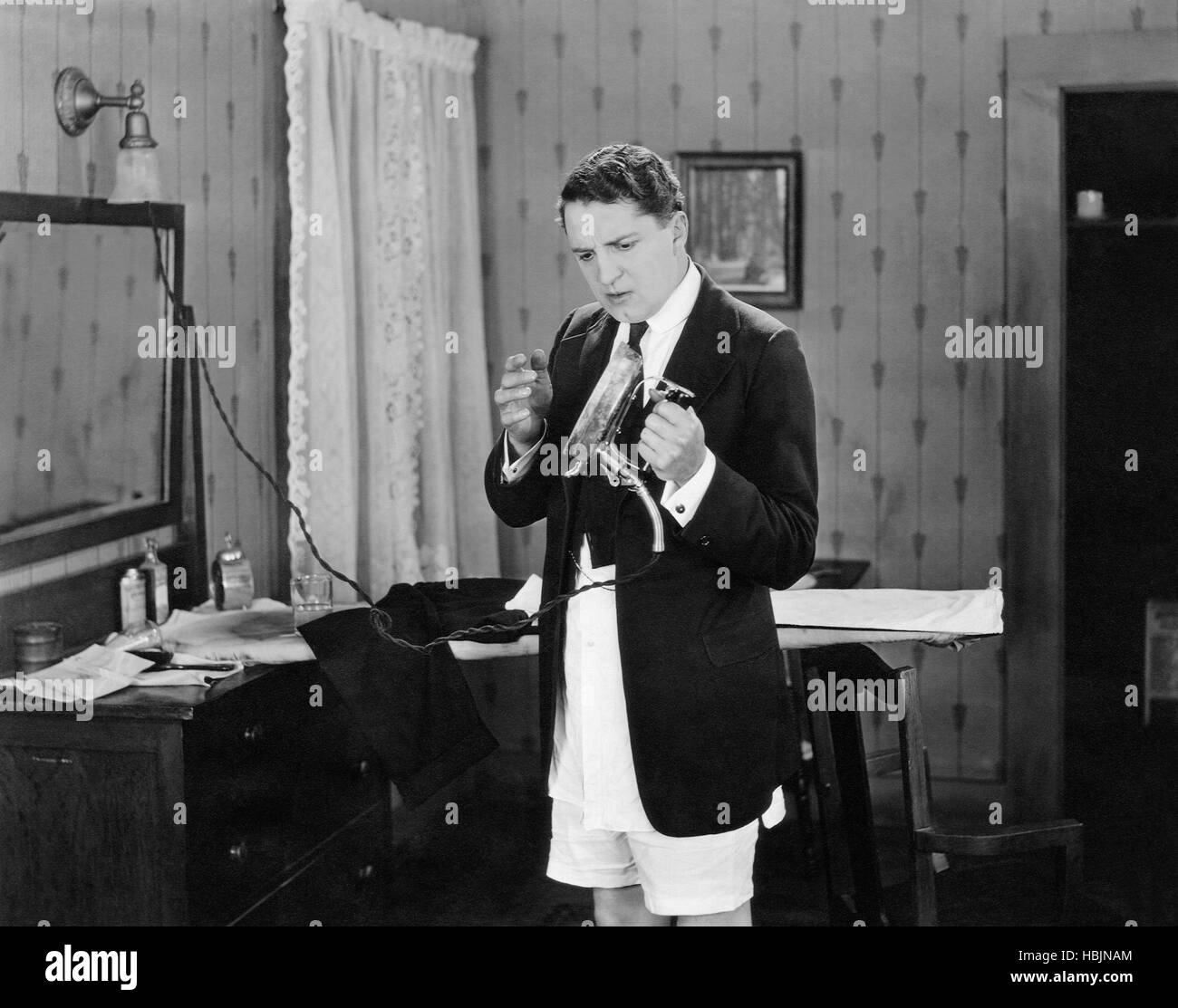 BURGLAR PROOF, Bryant Washburn, 1920 Stock Photo - Alamy